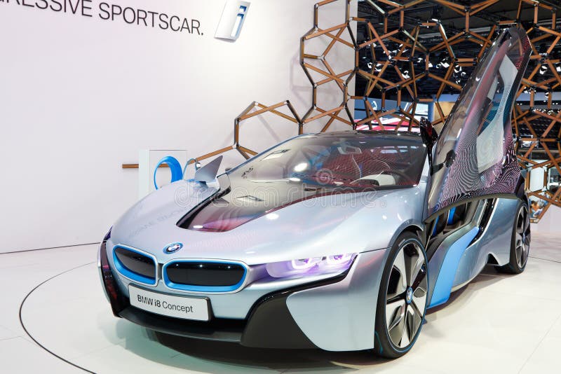 BMW i8 Concept Car editorial photo. Image of dynamic - 21371801