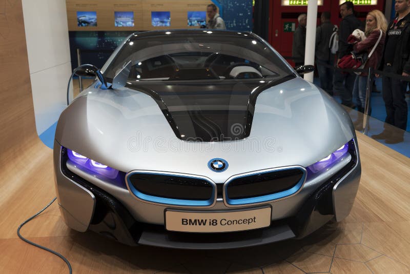 BMW i8 concept car editorial photo. Image of aerodynamic - 23782971