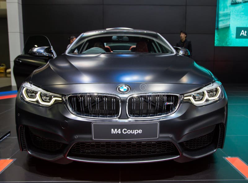 BMW M4 MPower Matte Black imagen editorial. Imagen de coche - 106394455