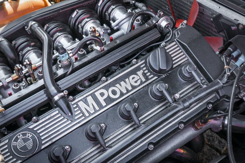 BMW M Power engine editorial image. Image of sport, show - 122478870