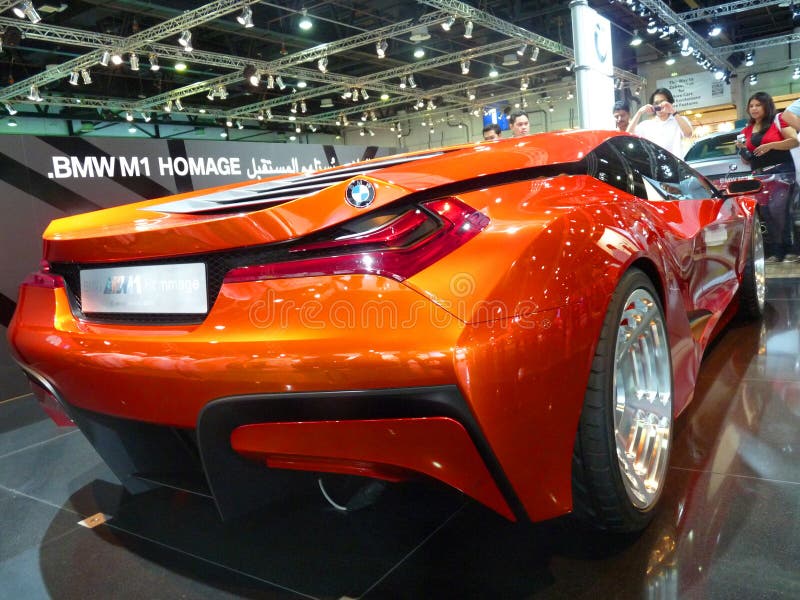 Bmw m1 homage editorial stock photo. Image of auto, motor - 12271903