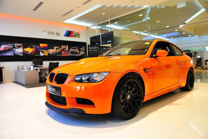 BMW M3 GTS coupe editorial photography. Image of launch - 19837487