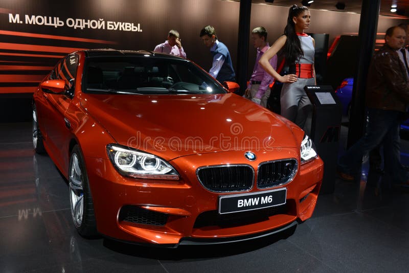 BMW M6 Coupe - Russian Premiere Editorial Stock Image - Image of luxury ...