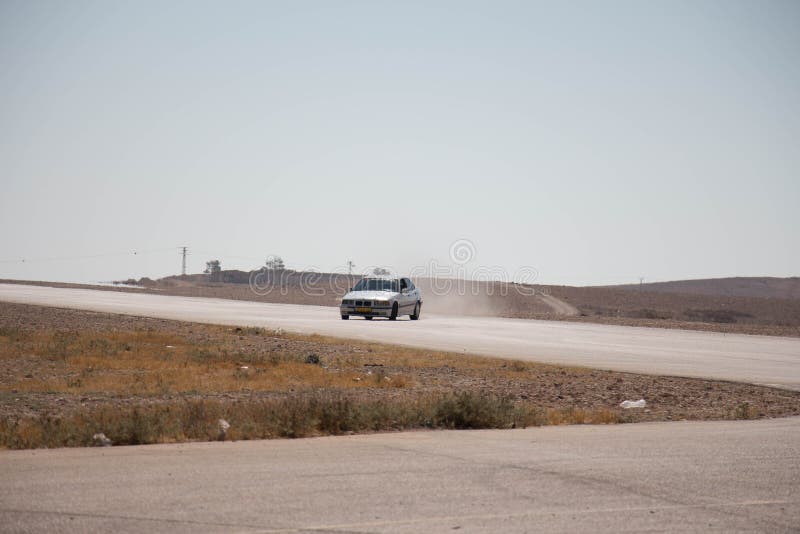 BMW on the Race Track and on the Roads of the Desert Editorial Stock ...