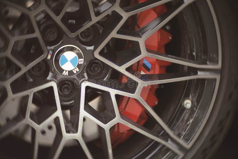 BMW racing Rim 02 editorial stock photo. Image of logo - 249320103