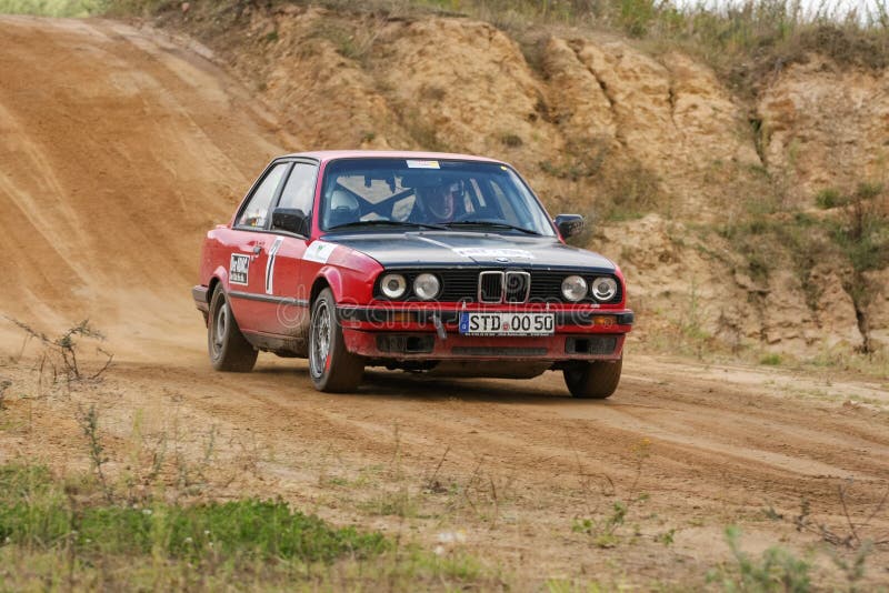 BMW Rallye Car editorial stock photo. Image of country - 26465943