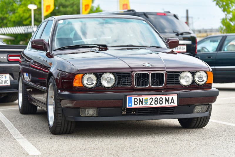 BMW 5 Series (E34, 1988 - 1995) Stock Image - Image of sedan, 1995: ...
