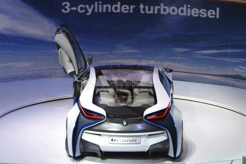 BMW Vision Efficient Dynamics Concept Car Editorial Stock Photo - Image ...