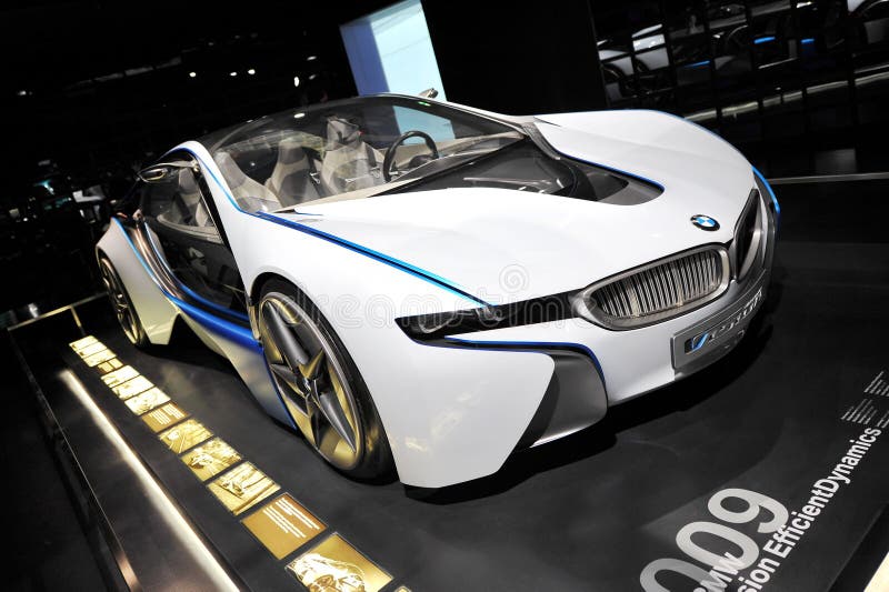 BMW Vision Efficient Dynamics Concept Car on Display in BMW Museum ...