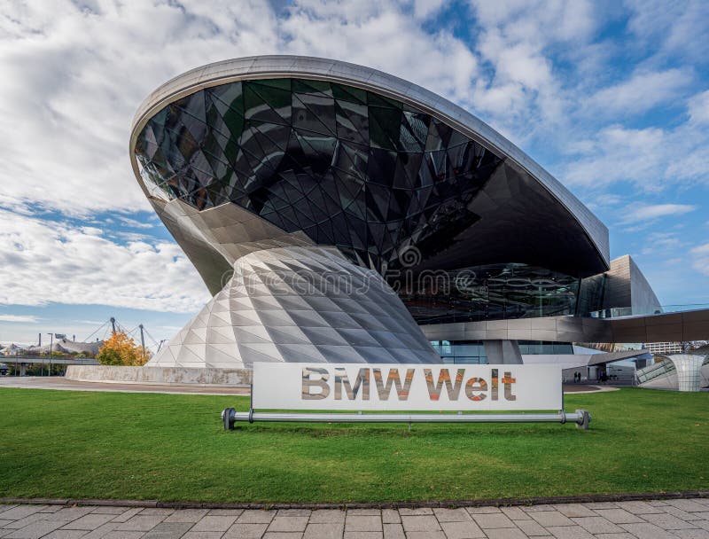 BMW Welt - Munich, Germany editorial photo. Image of futuristic - 221144821