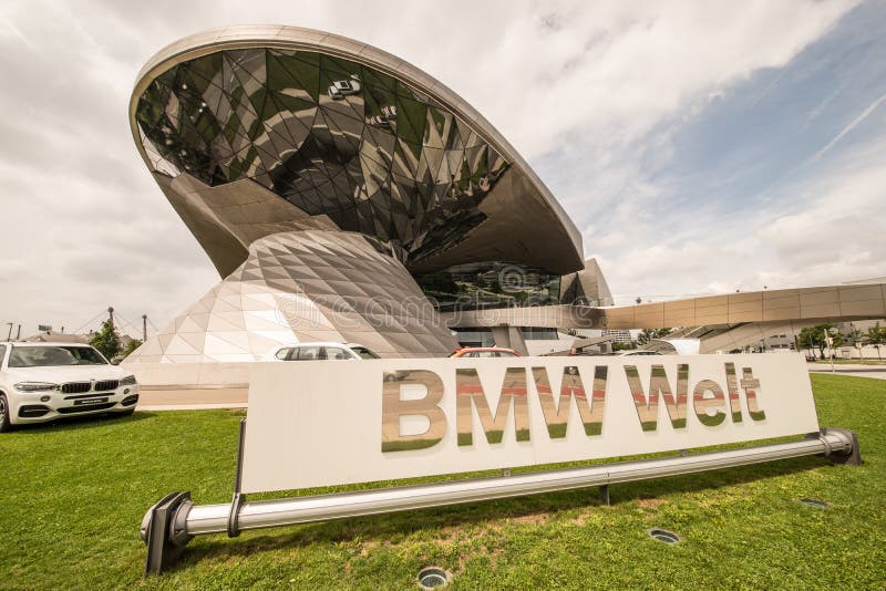 BMW Welt editorial stock image. Image of germany, copyspace - 43121569