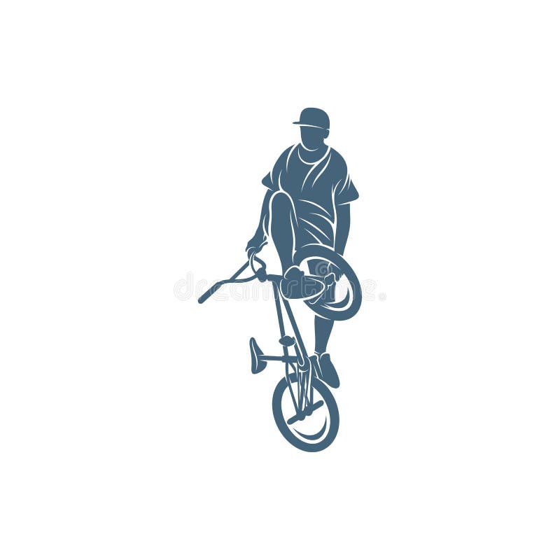 BMX Design Vector Illustration, Creative BMX Logo Design Concept ...