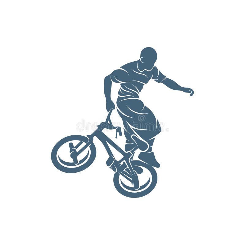 BMX Design Vector Illustration, Creative BMX Logo Design Concept ...