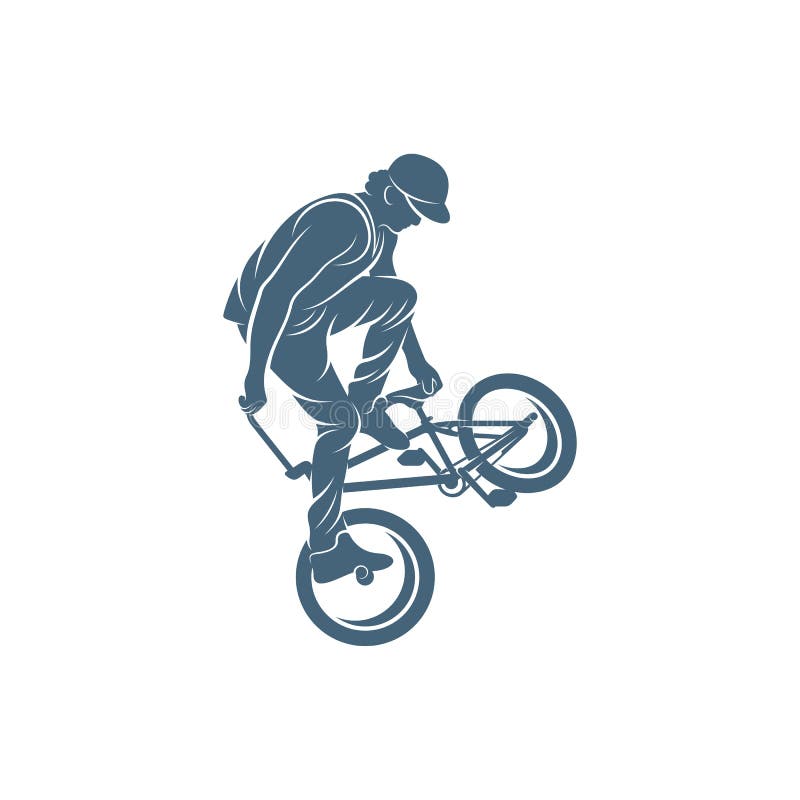 BMX Design Vector Illustration, Creative BMX Logo Design Concept ...