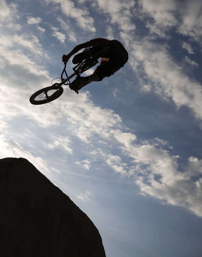 Bmx rider stock photo. Image of active, rider, biking - 15596746