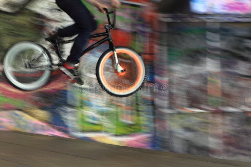 BMX rider stock photo. Image of flight, sport, trick - 16042124