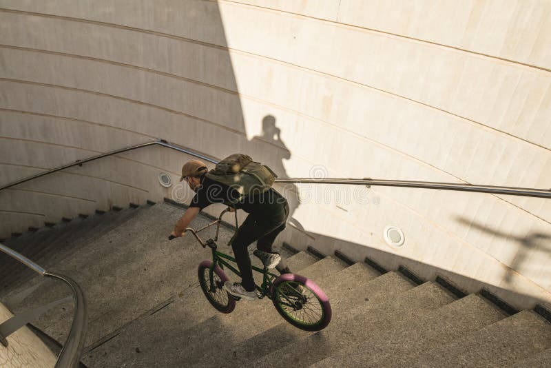BMX Rider on the Street of a City Stock Photo - Image of ramp, tricks ... BMX Rider on the Street of a City Stock Photo - Image of ramp, tricks ...
