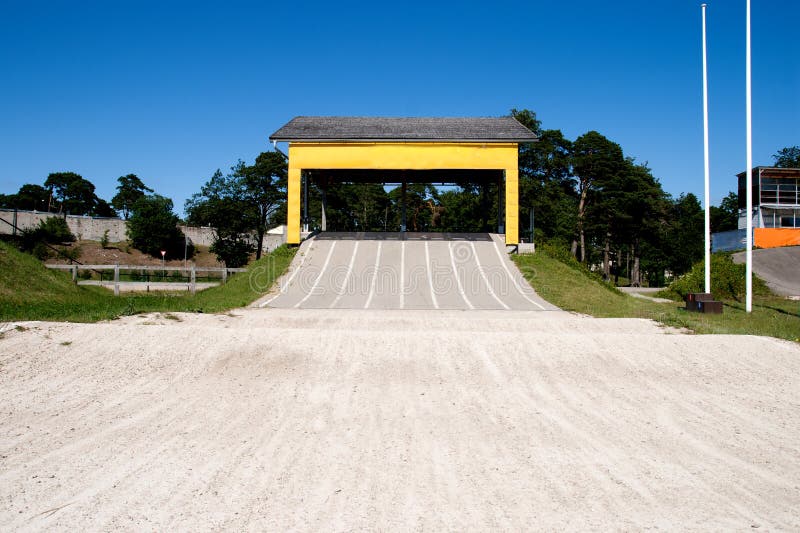 BMX track stock image. Image of jump, biking, start, sport - 23385609