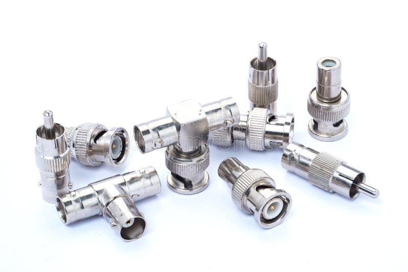 BNC connectors stock image. Image of broadcast, data - 41464683