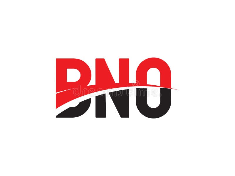 BNO Letter Initial Logo Design Vector Illustration Stock Vector ...