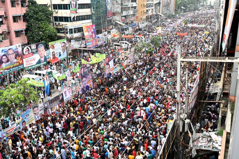 BNP Protest Rally in Dhaka, Bangladesh Editorial Photography - Image of ...