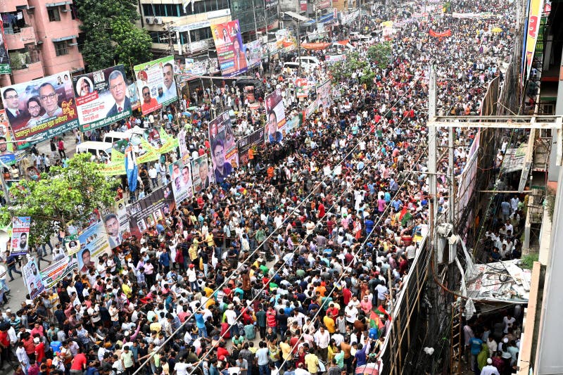 BNP Protest Rally in Dhaka, Bangladesh Editorial Image - Image of dhaka ...