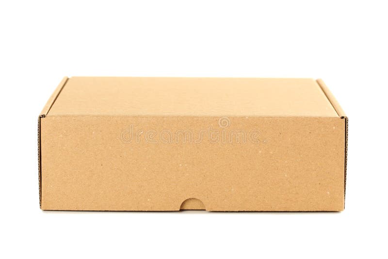 Boîte en carton vide image stock. Image du panneau, livraison - 68706425