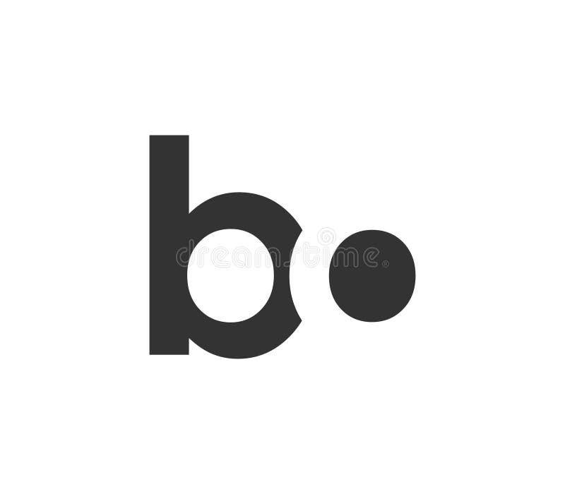 BO Creative Geometric Initial Based Modern and Minimal Logo. Letter B O ...