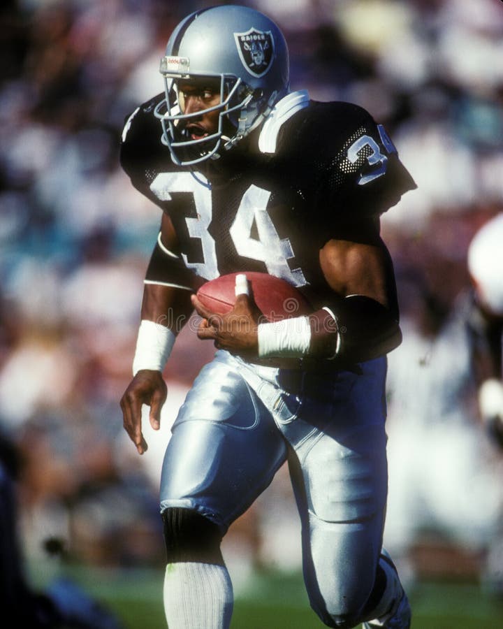 BO Jackson Los Angeles Raiders Foto editorial - Imagen de tomado ...