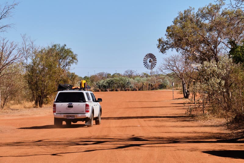 Boab Prison Tree Carpark - Derby Editorial Photography - Image of boab ...