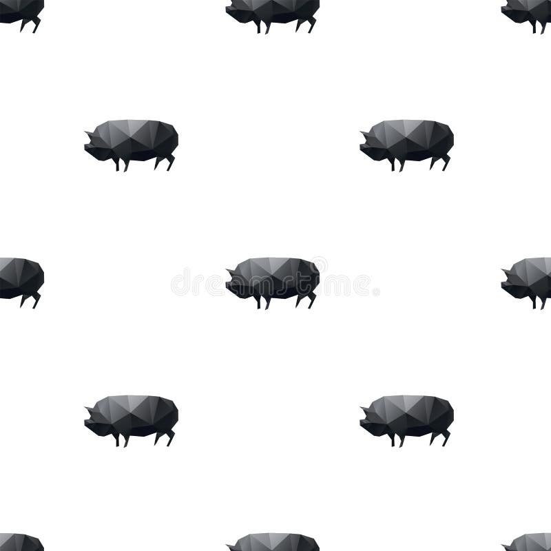 Pig Background Pattern Triangle Stock Illustrations – 119 Pig ...