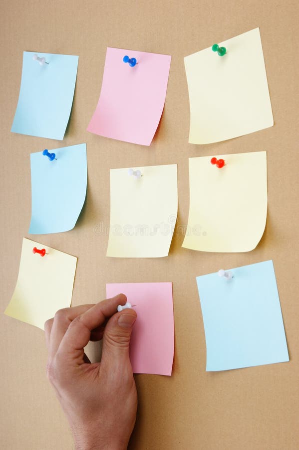 Board with ads stock image. Image of paper, note, sign - 16291605