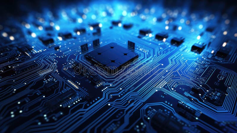 Board Blue Texture Technology Stock Illustration - Illustration of generated, showcases: 375657578