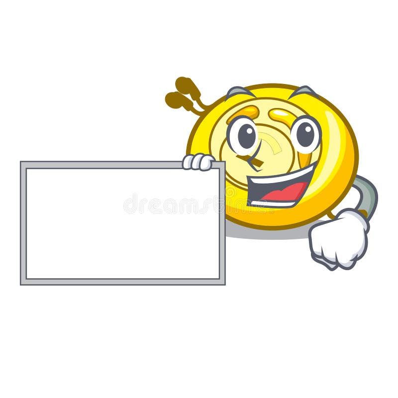 With Board CD Player Character Cartoon Stock Vector - Illustration of ...