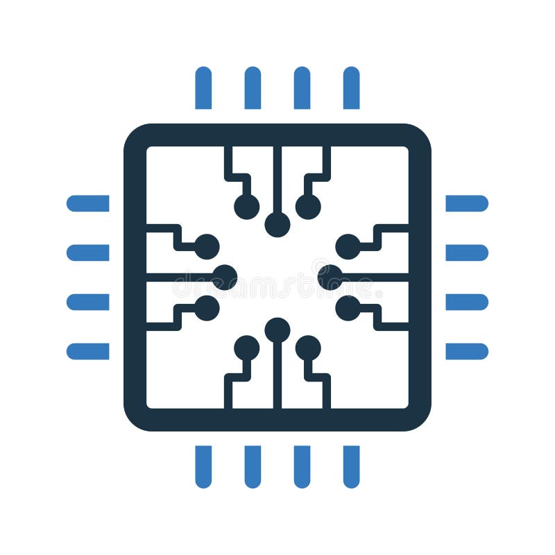 Board, Chip, Computer Icon. Simple Editable Vector Illustration Stock ...