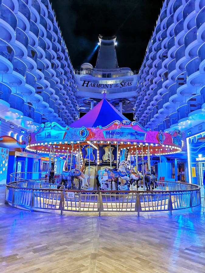 On board cruise ship editorial stock photo. Image of horse - 250743603