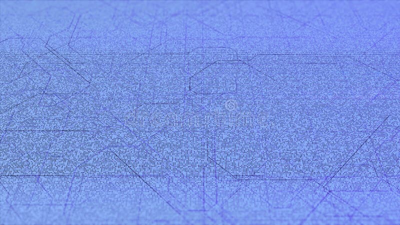 Board Diagram of Moving Lines. Animation. Bright Technological ...