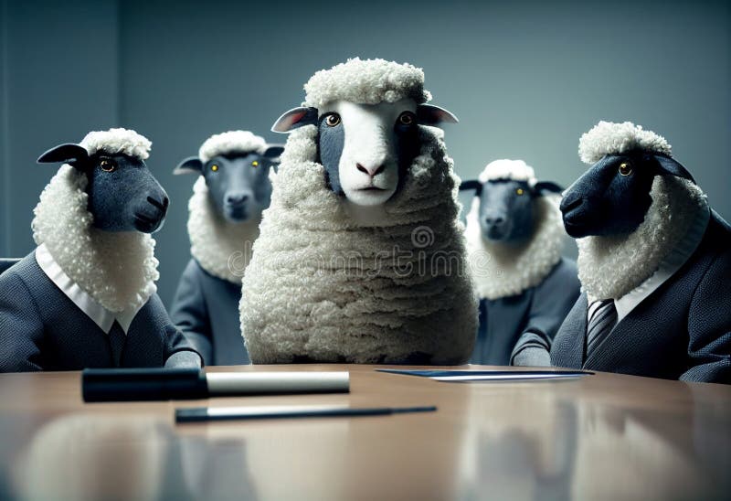 The Board of Directors of a Large Firm, in the Role of Sheep Directors ...