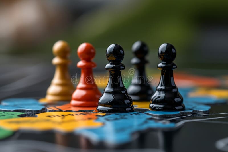 Board Game, Area Control, Dominating the Board Involves Claiming ...