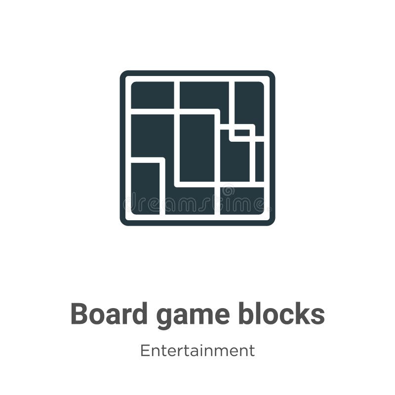 Board Game Box Vector Icon on White Background. Flat Vector Board Game ...