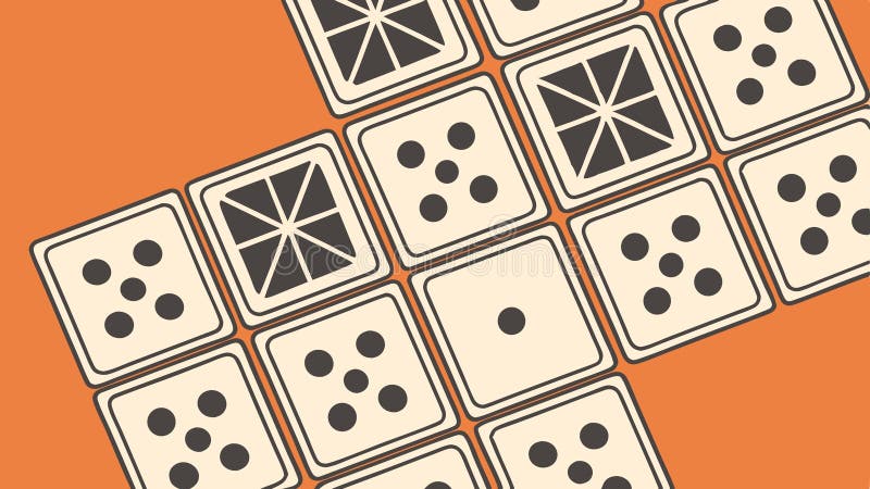 Board Game Dice Pattern, Strategic Fun, Playful Design, Vector Design ...