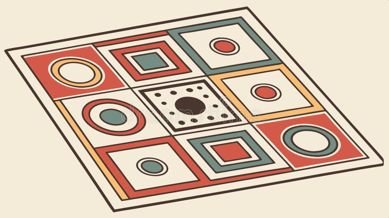 Board Game Pattern, Playful Strategic Design Element Vector Design ...