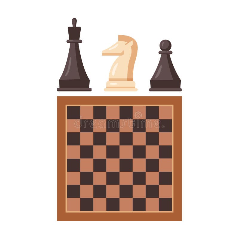Board Game for Playing, Chess Challenge Stock Vector - Illustration of ...
