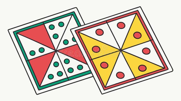 Board Game Segment with Geometric and Dot Patterns, Play, Strategy ...