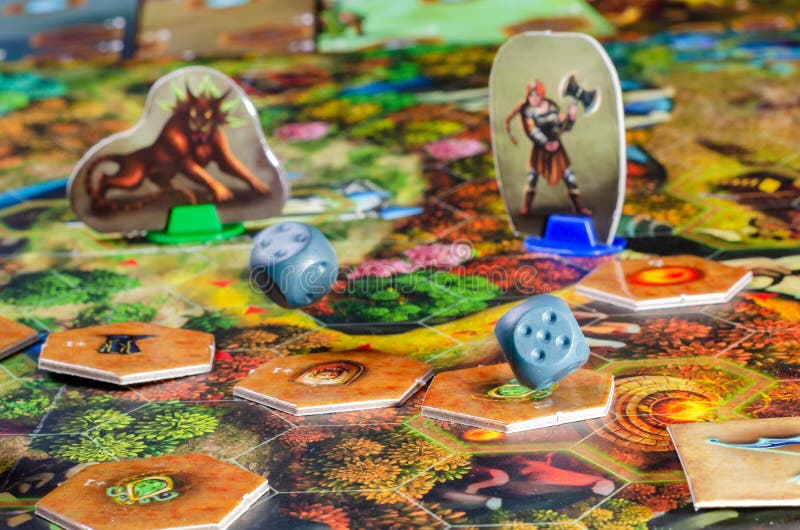 Board Game is Very Interesting for Children and Adults Editorial Image ...