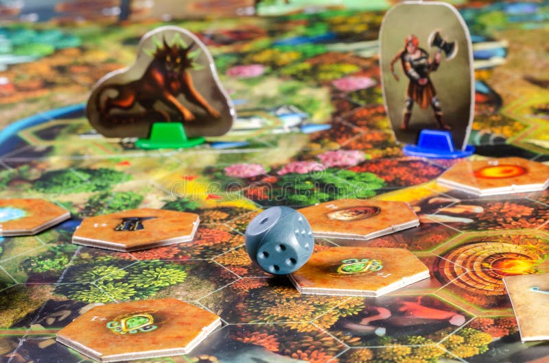 Board Game is Very Interesting for Children and Adults Editorial Stock ...