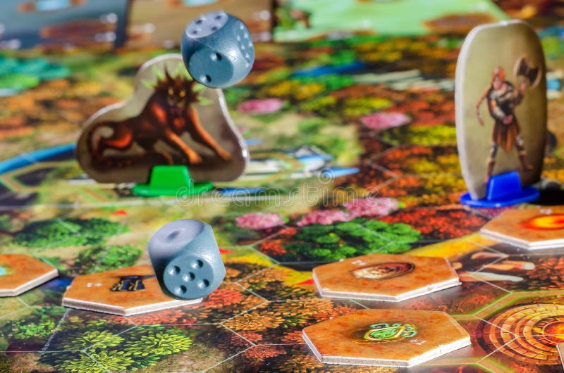 Board Game is Very Interesting for Children and Adults Editorial Stock ...