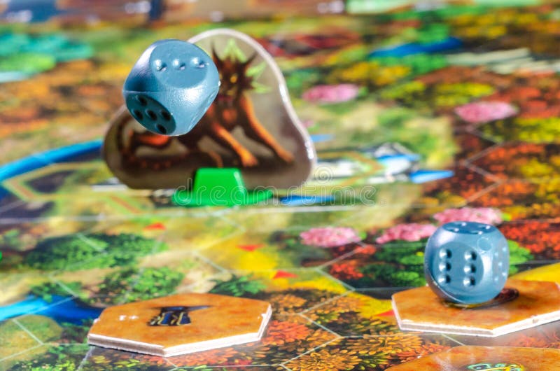 Board Game is Very Interesting for Children and Adults Editorial Stock ...