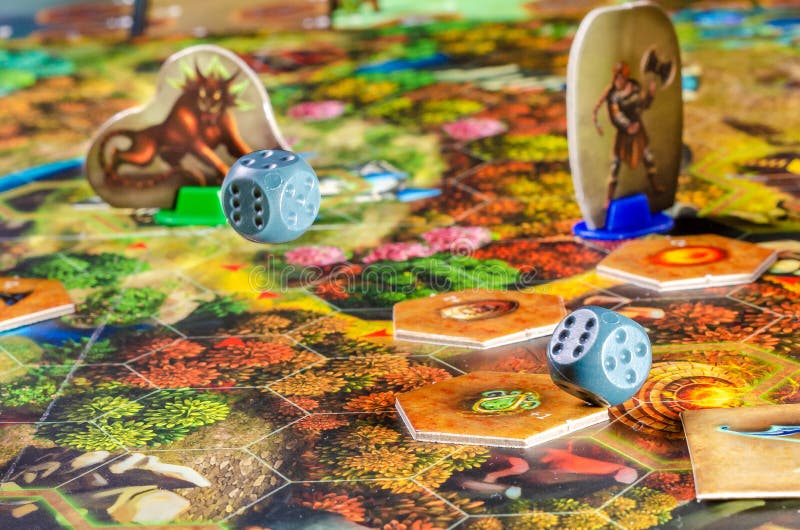 Board Game is Very Interesting for Children and Adults Editorial Stock ...