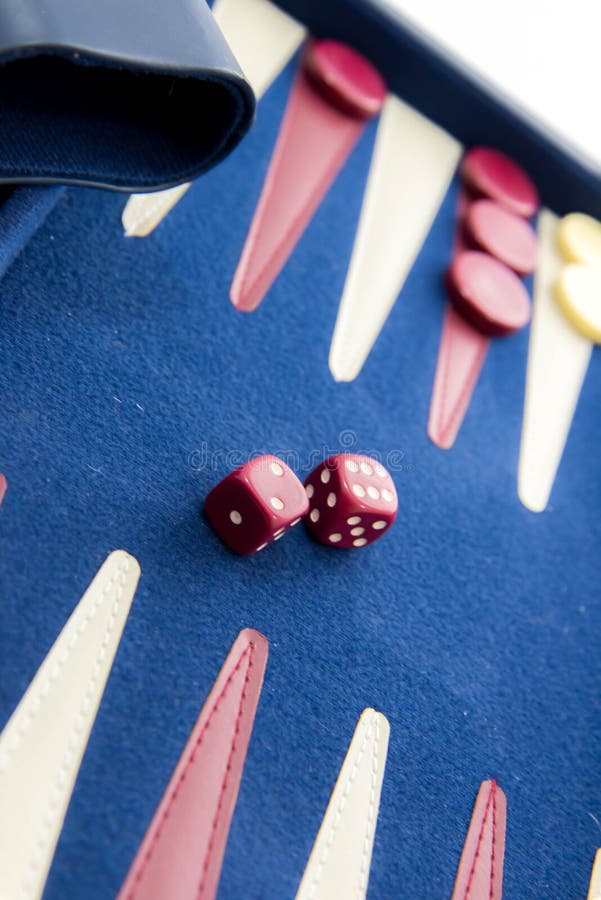 Board Games - Backgammon in Play Stock Photo - Image of felt, strategy ...